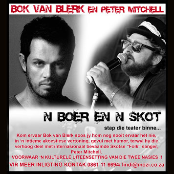 The Barnyard Theatre - BOK VAN BLERK & PETER MITCHELL