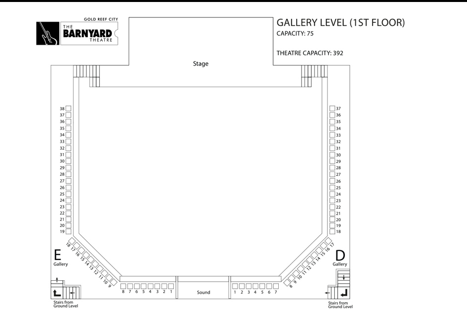 The Barnyard Theatre - Seating